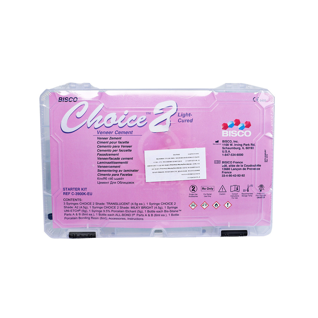 BISCO Choice2光固化瓷贴面粘结系统 、美国BISCO、停效期C-3900K,话,bis,接,3810001001 ...
