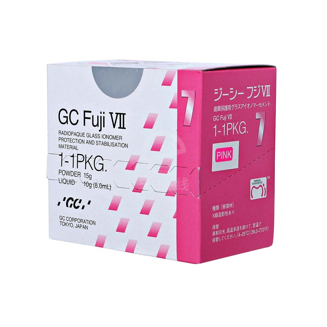 富士GC 富士七/VII/玻璃离子水门汀、日本富士、进口,土,7,而至,GC,FUJI, 粘接剂 粘结剂,白色（15g 粉＋ 10g 液 ...
