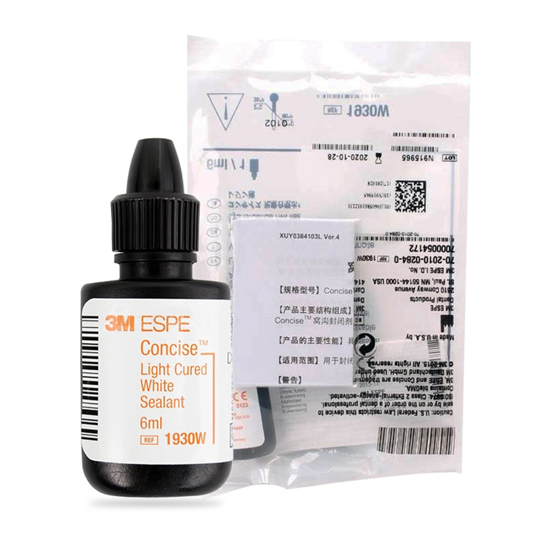 3M 光固化窝沟封闭剂白色补充装1930W# 6ml、美国3M、1930W（6ml/瓶）,0030168001,C0710011470100104864-牙e在线 牙科综合性服务型电商平台