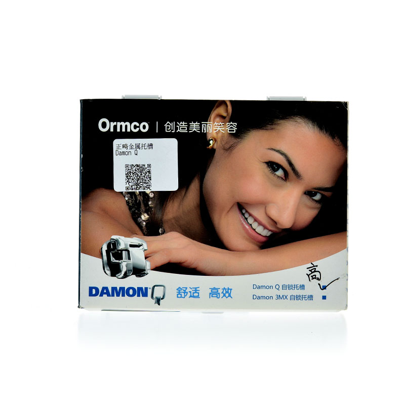 奥美科 Damon-Q高转矩金属自锁托槽、美国奥美科Ormco、停产，脱,距,拖,DamonQ,740-1511-牙e在线 牙科综合性服务型电商平台