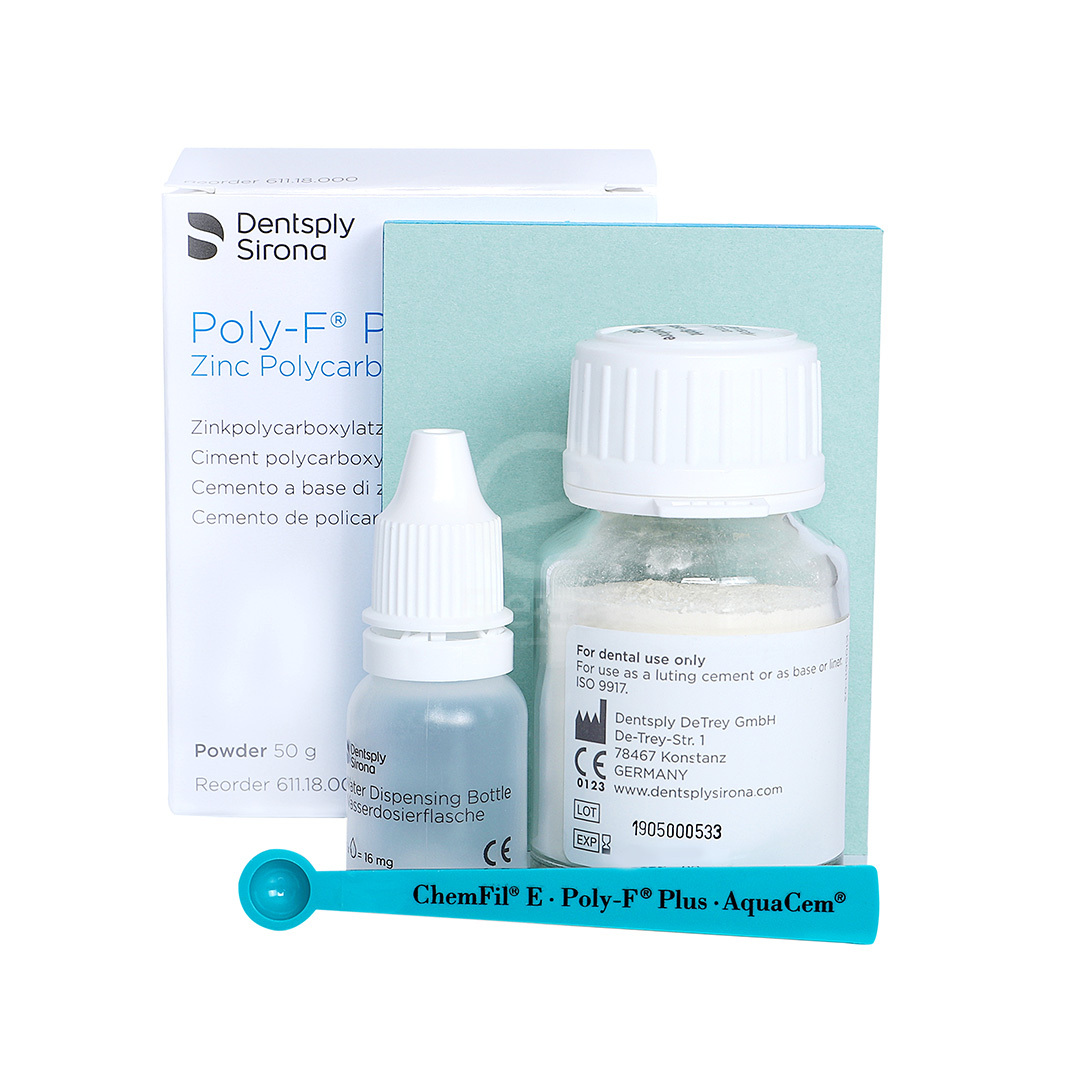 登士柏 Poly-F Plus聚羧酸锌水门汀（不带液）50g、登士柏西诺德、50g,0010008001 ...