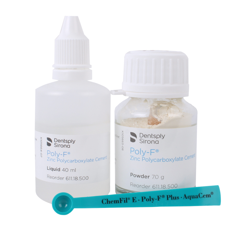 登士柏 Poly-F Plus聚羧酸锌水门汀（不带液）50g、登士柏西诺德、50g,0010008001 ...